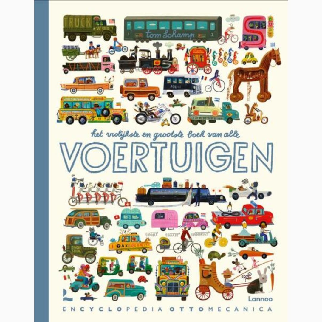 Het vrolijkste en grootste boek van alle voertuigen | Tom Schamp ...