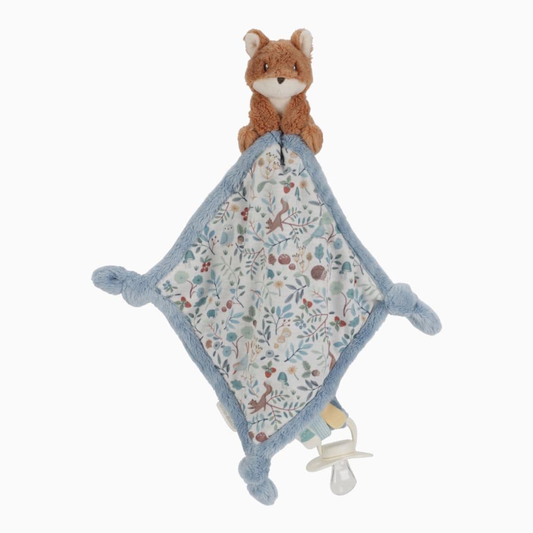 Little Dutch knuffeldoekje vos (met naam) - Studio Bambacht